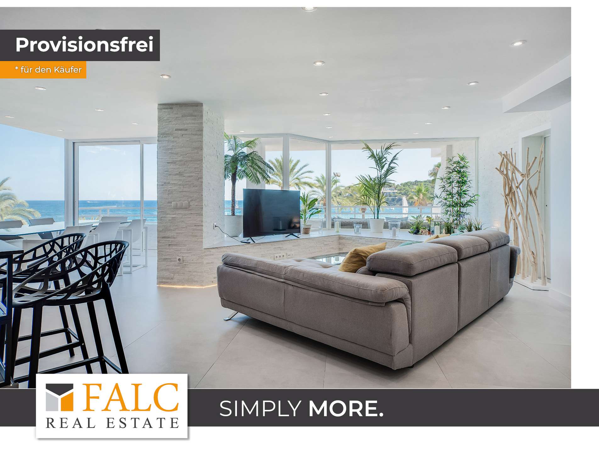 Lujoso piso de playa en primera línea de mar